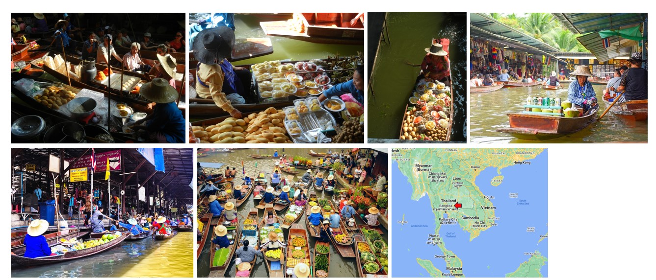 Wow Place #230: Floating Market, Bangkok, Thailand – Dr Clue Scavenger ...